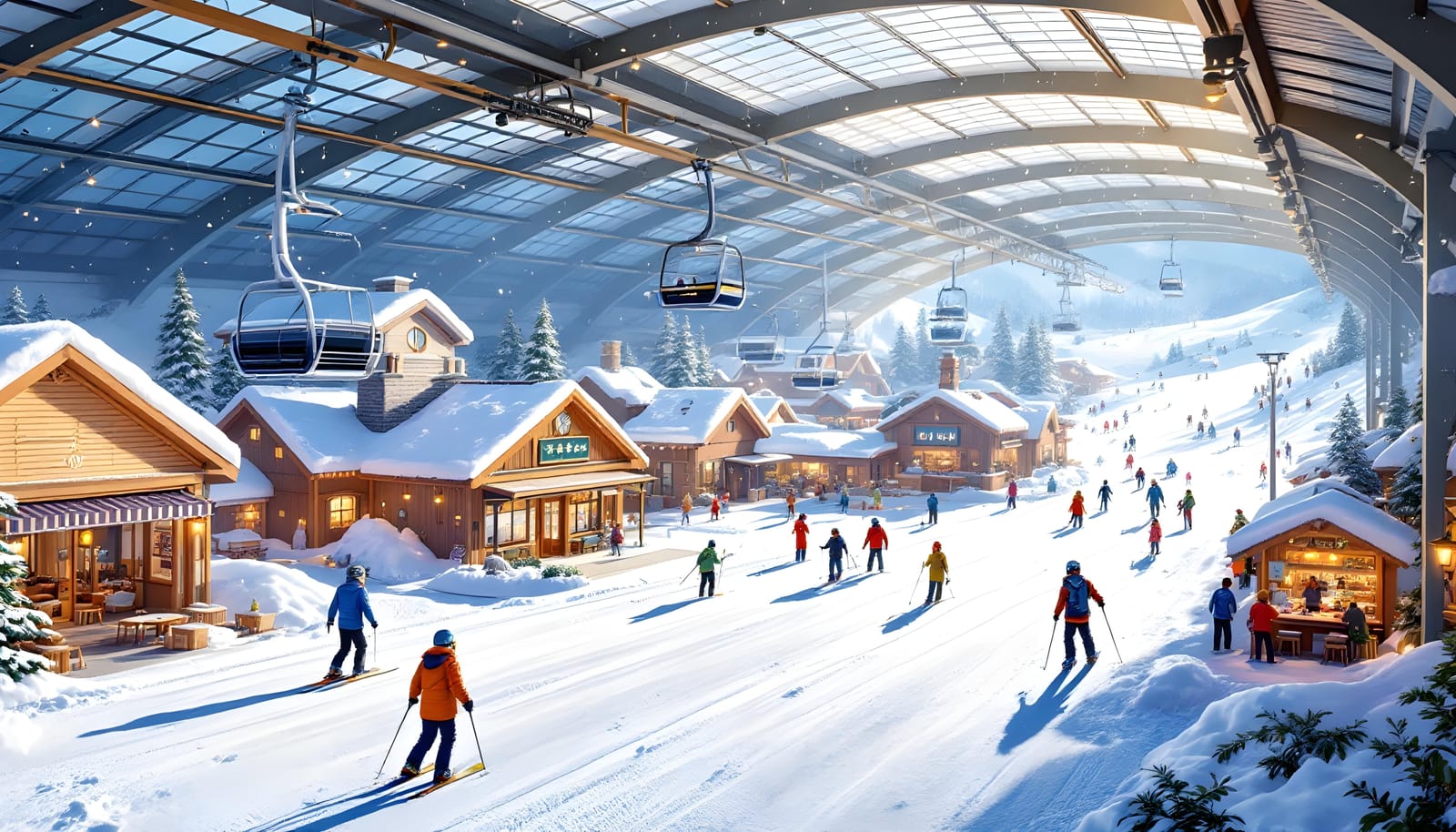 Shanghai's Frosty Paradise: The World's Largest Indoor Ski Resort ...