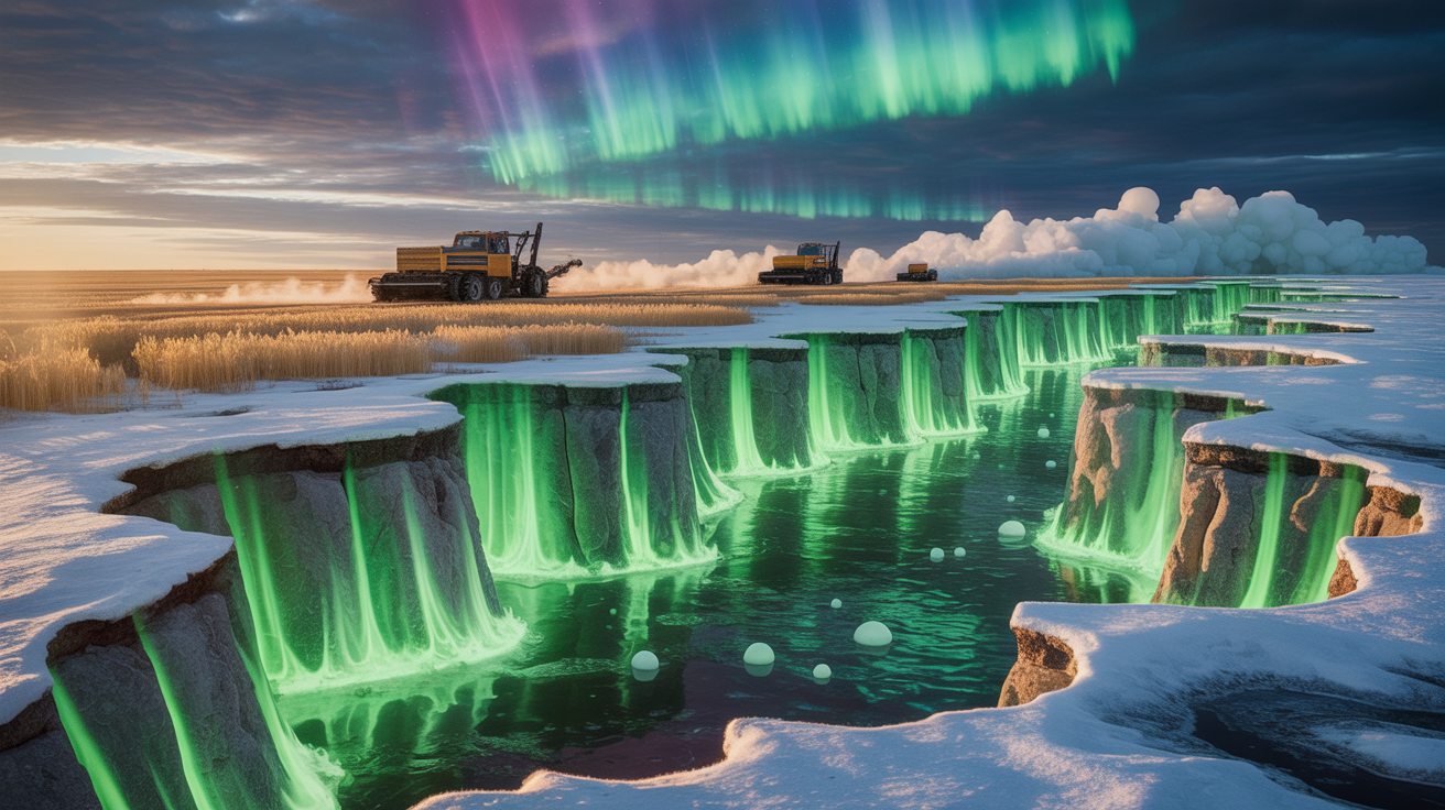 The Methane Time Bomb: Siberian Permafrost Releasing 50 Gigatons